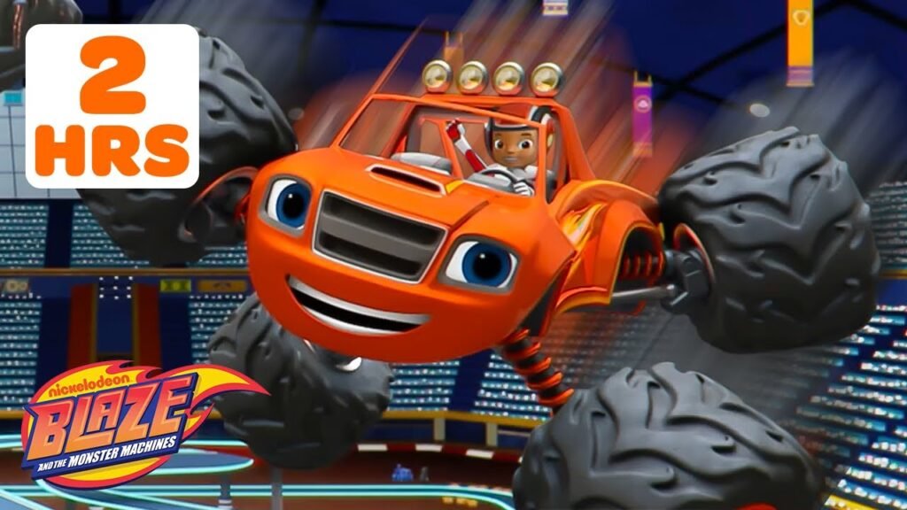 Crusher Builds Robots to Stop Blaze on Missions & Rescues! 🤖 | Blaze ...